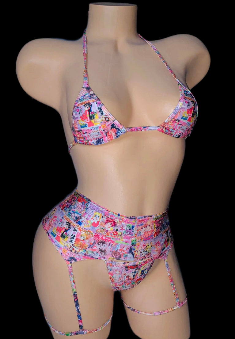 Exotic Dancewear & Stripper Bikinis - Shop Garters & Chaps Sets – Bubblegum The Brand